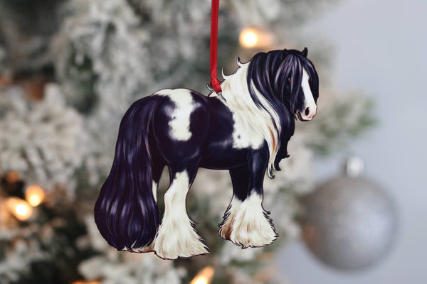 Gypsy Horse Christmas Ornaments Tagged "christmas tree" - Classy Equine